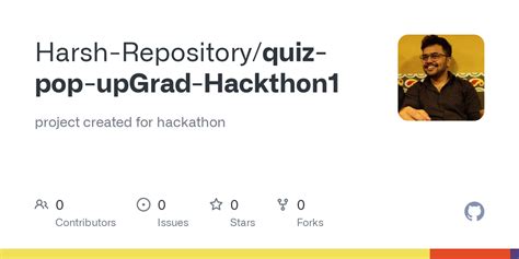 Github Harsh Repositoryquiz Pop Upgrad Hackthon1 Project Created For Hackathon