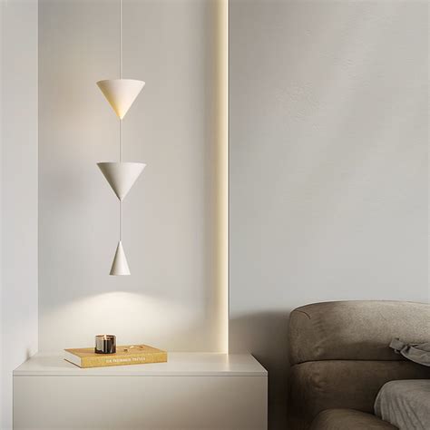 Tri Cone Pendant Light Sleek Modern Illumination Brightly Home