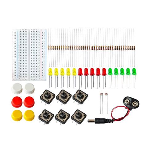 Kit Básico Para Raspberry Pi Pico Placa Original 80 Piezas Generico