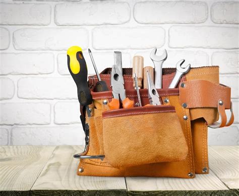 Premium Photo Tools In Tool Box On Table