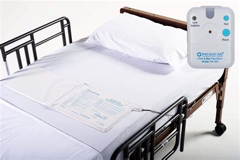 Patient Bed Alarm 10 X 30 Bed Pad With Motion Sensor Alarm 2 Ring