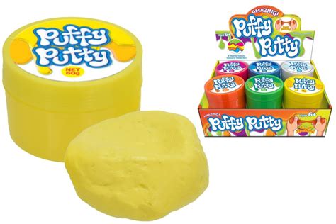 Puffy Putty Slime 60g Assorted Colours Inspire Newquay