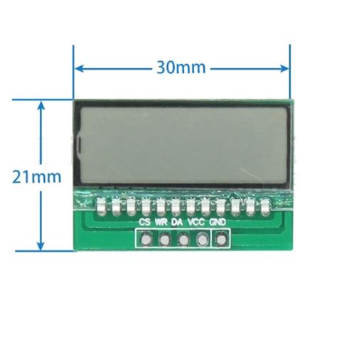 LCD Segment 4 số tiết kiệm năng lượng HT1621 driver