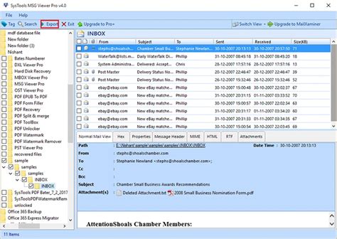 MSG Browser Tool Easily Read And View Outlook MSG Emails
