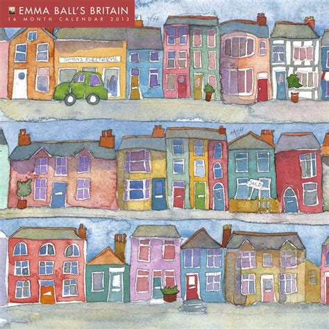Emma Balls Britain Calendar 2013 Ball Emma Uk Books