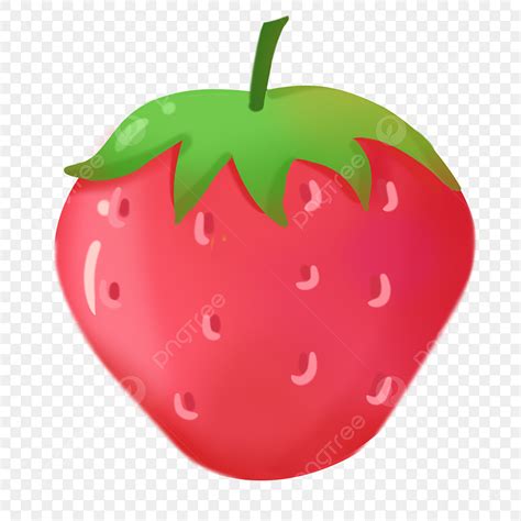 빨간 딸기 일러스트 만화 과일 신선한 과일 딸기 과일 일러스트 Png 일러스트 및 Psd 이미지 무료 다운로드 Pngtree