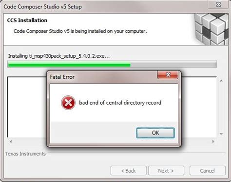 How Do I Correct The Error Caused By Check For Updates Code Composer Studio Forum Code