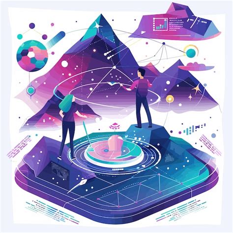 Premium Vector Dataanalyticsvectorillustrationstockmarket