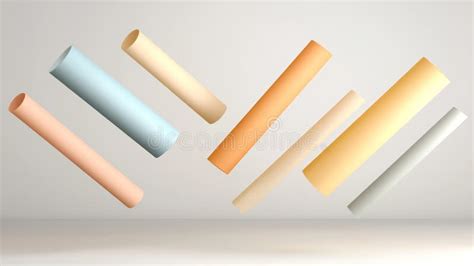 Captivating Abstract 3d Shapes A Dynamic Interplay Of Form And Color In Modern Digital Art