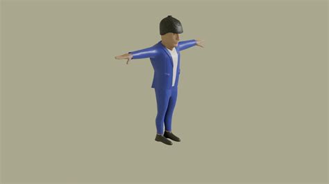 Picky Blinder Free Vr Ar Low Poly 3d Model Cgtrader