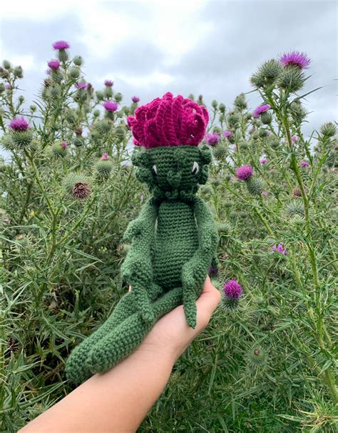 Crochet Your Own Thistle Crochet Kit Toft