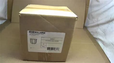 Hubbell Killark Emg1 Small Guard For Em Eb Eq Series N Ssh Meses Sin Interés