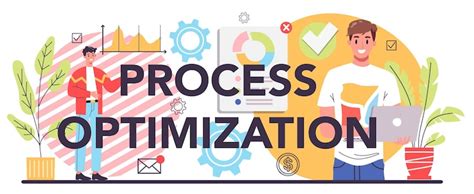 Free Vector Process Optimization Typographic Header Idea Of Business Improvement And