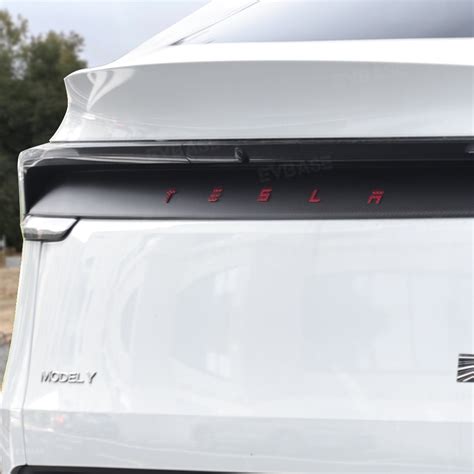 Model Y Juniper 3 Highland T E S L A Lettering Tailgate Emblem Decal