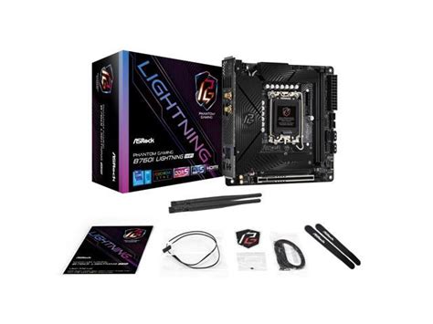 Asrock B I Lightning Wifi Lga Ddr Mini Itx Motherboard Newegg Com