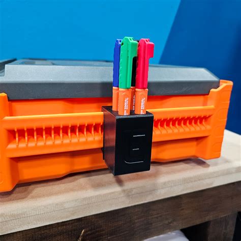 3d Printed Marker Holder For Klein Modbox Rail Lipich Engineering