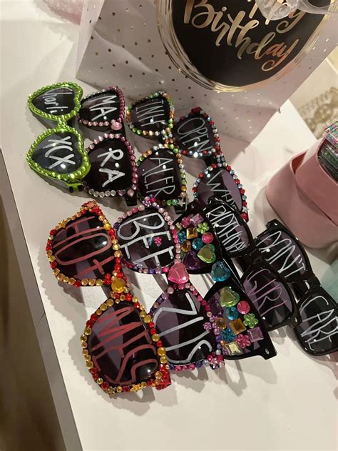 Homemade Sunglasses Diy Sunglasses Diy Glasses Birthday Party Glasses