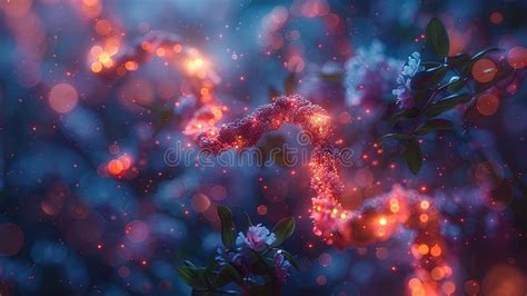 Dna Gene Helix Spiral 3d Loop Chromosome Molecule Cell Dna Molecule