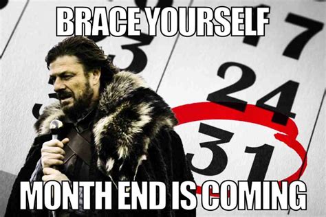 End Of The Month Memes Bringing Humor To The Final Countdown