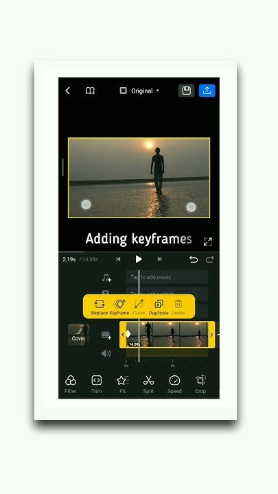 vn video editor keyframe effect in video vnvideoeditor videoediting