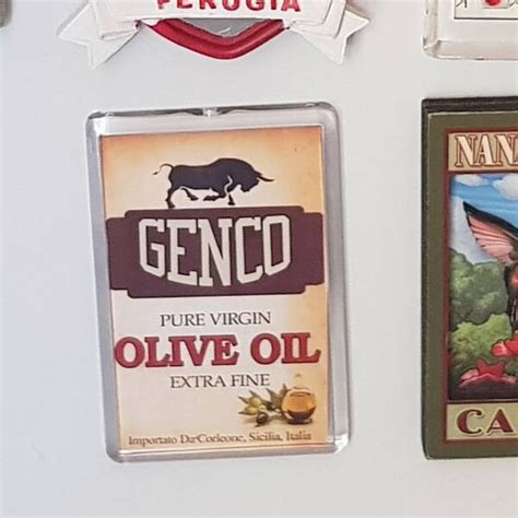The Godfather Genco Olive Oil Fridge Magnet Etsy