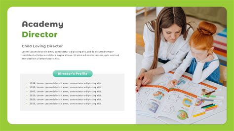 English Academy Introduction Easy Ppt Template