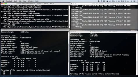testing python simpleerver and ruby webrick inbuilt server youtube