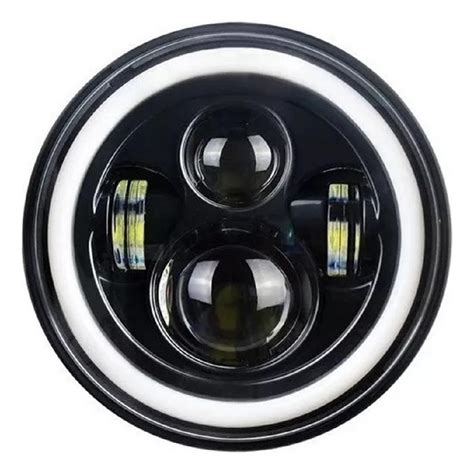 Farol Angel Eyes Defender Led Jeep Troller Fusca Kombi Shopee Brasil