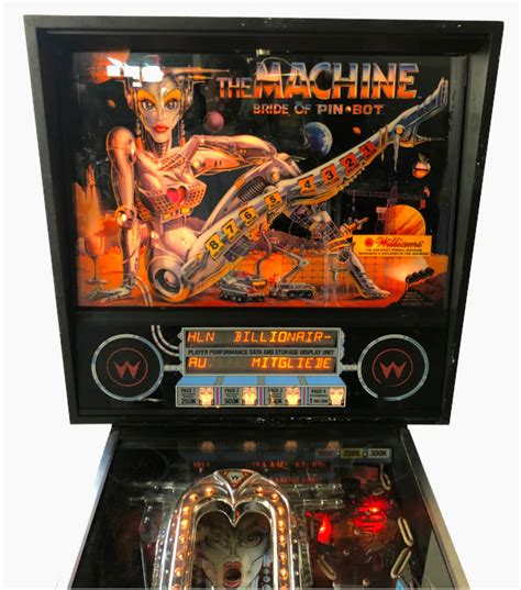 Bride Of Pin Bot Pinball Machine Used Pinball Machine For Sale