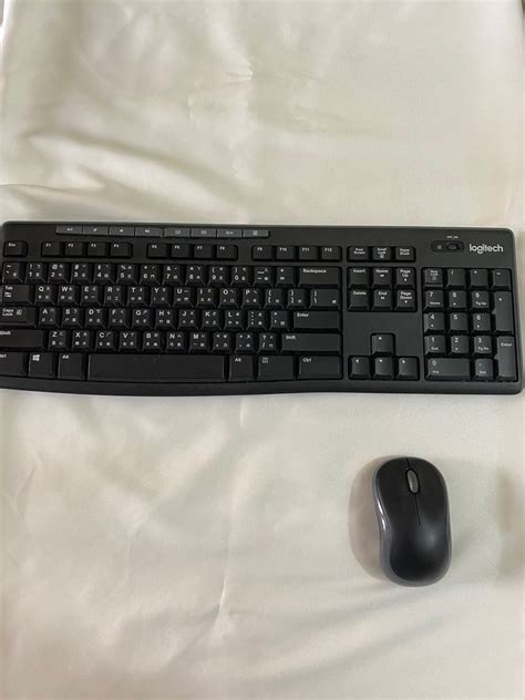 Logitech 鍵盤 滑鼠 套裝 Mouse Keyboard Set 電腦＆科技 電腦周邊及配件 電腦鍵盤及相關產品 Carousell