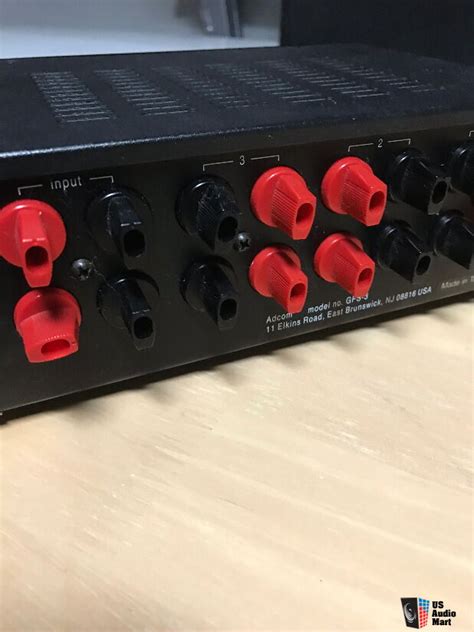 Adcom Gfs 3 Speaker Selector Switch With Protection Photo 2711807 Us Audio Mart