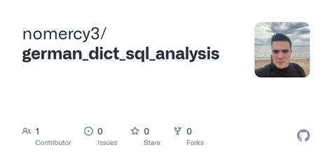 github nomercy3 german dict sql analysis