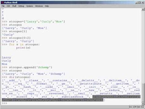 Python Training | Video Tutorial on Lists, Tuples, Strings and ...