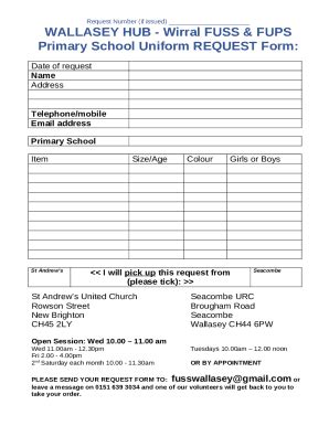 Manual Uni Request Doc Template PdfFiller