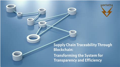 Supply Chain Traceability Through Blockchain
