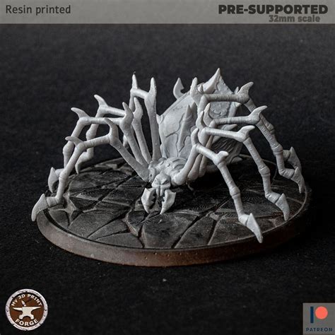 3d Printable Spider Boss By My3dprintforge