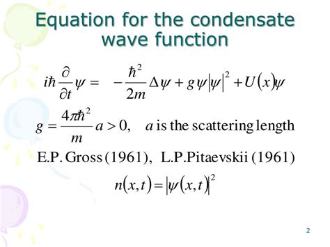 Ppt Soliton Dynamics In A Trapped Condensate Powerpoint Presentation Id2922528