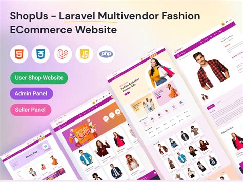 Shopus Laravel Multivendor Fashion Ecommerce Website Upwork