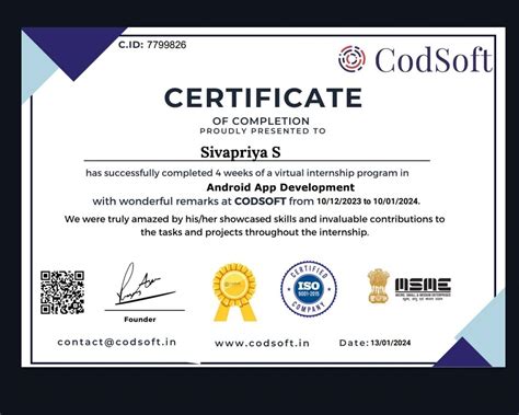 Sivapriya S On Linkedin Codsoftinternship