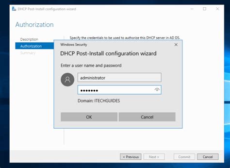 how to setup dhcp server 2016