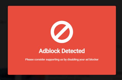 adblock detected r ublockorigin
