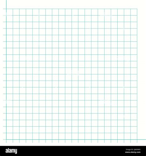 Grid Paper Mathematical Graph Cartesian Coordinate System With X Axis Y Axis Squared