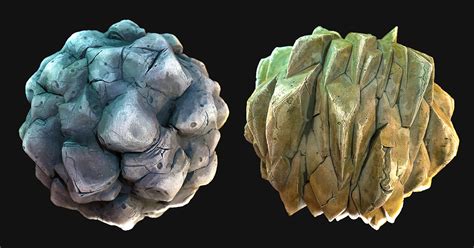 Stylized Rock Pbr Textures 2d Textures And Materials Unity Asset Store