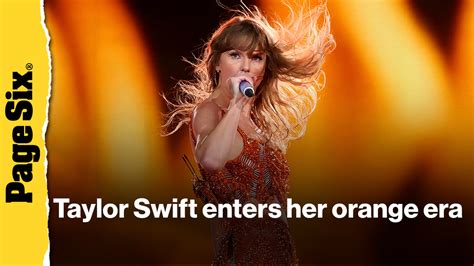 With The Life Of A Showgirl Taylor Swift Enters Her Orange Era