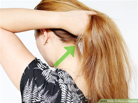 4 Ways To Make A Ponytail WikiHow