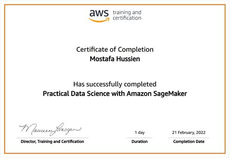 mostafa hussien on linkedin aws sagemaker datascience
