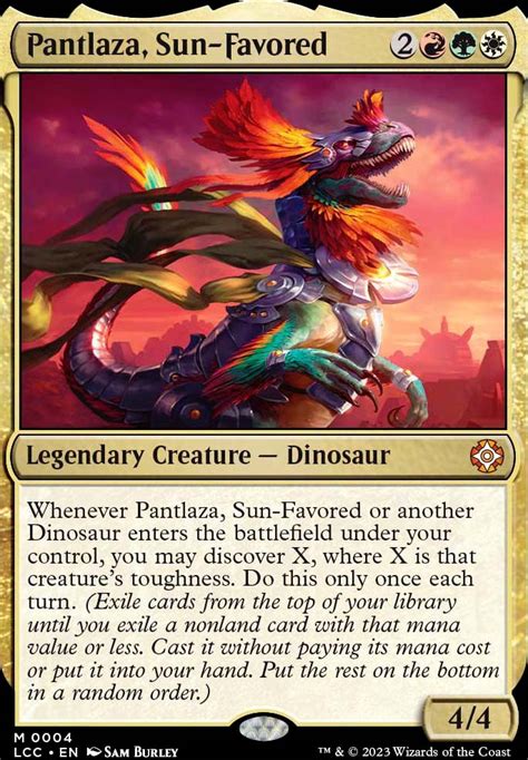 Dinosaurs Commander Edh Mtg Deck