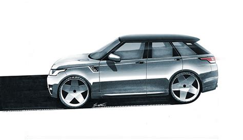 Range Rover Sport Sketching On Behance