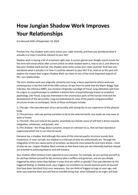 Ppt Jungian Shadow Work Powerpoint Presentation Free Download Id 13976570