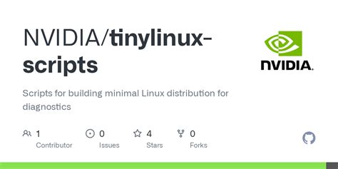 github nvidia tinylinux scripts scripts for building minimal linux